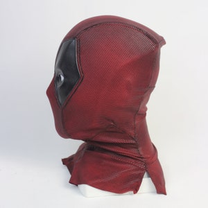 Deadpool Costume Cosplay Mask With Screen Printed Fabric and - Etsy
