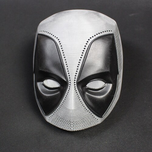 Deadpool Costume Cosplay Mask With Magnetic Eyes - Etsy