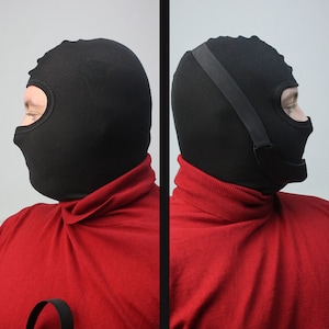 Rubber Chin Extender and Balaclava for Use With Cosplay Masks - Etsy