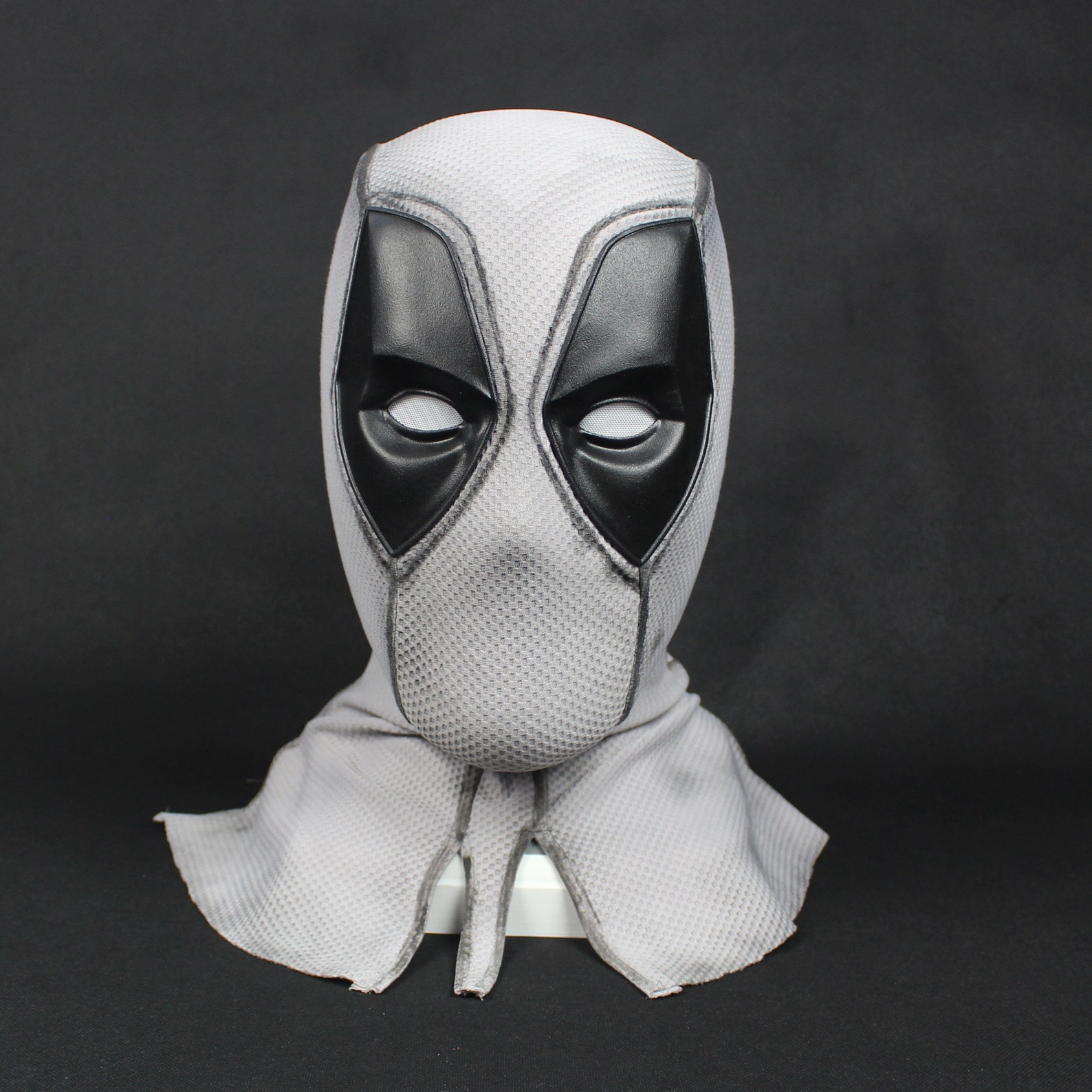 X-force Grey Deadpool Costume Cosplay Mask With Magnetic Eyes | Etsy