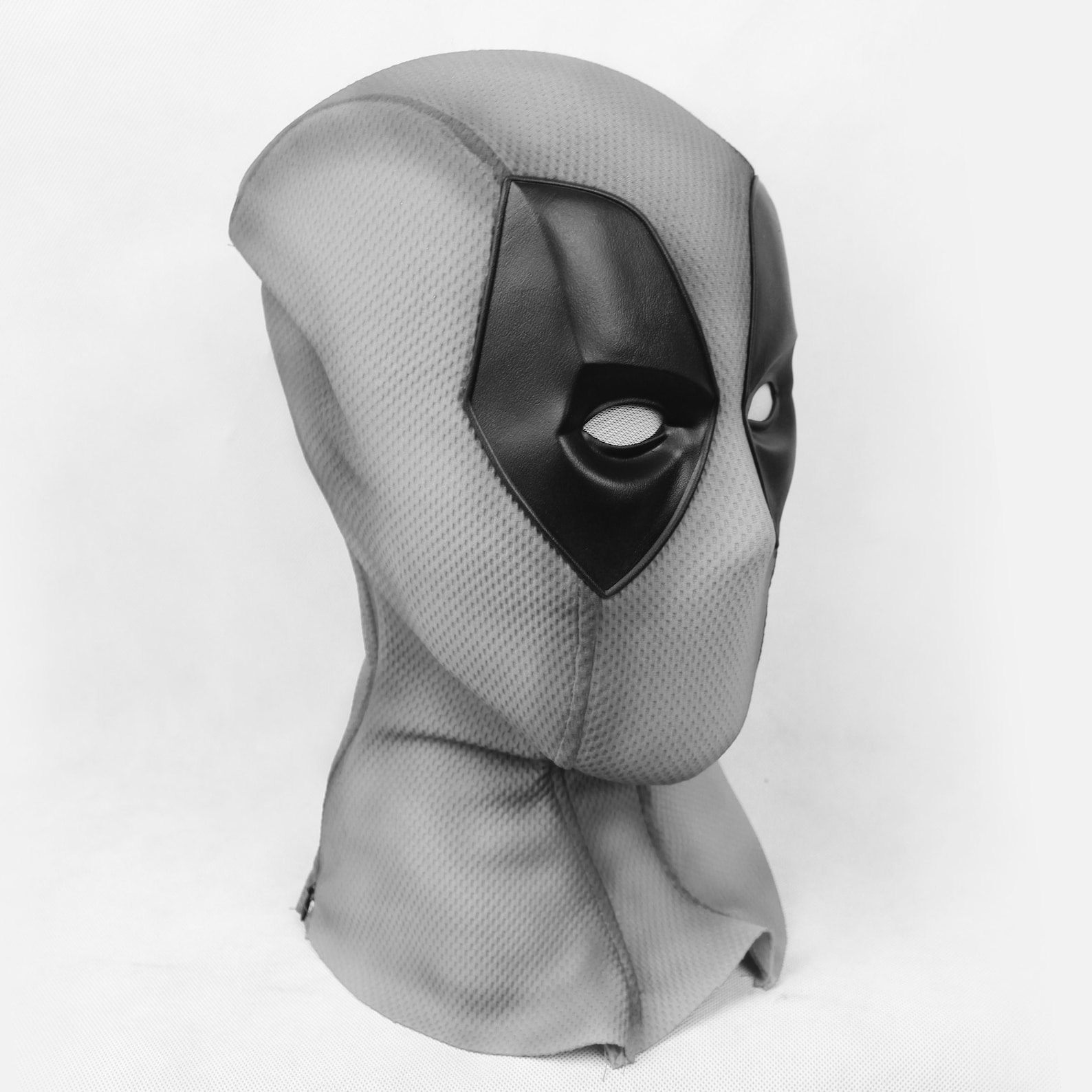 X-force Grey Deadpool Costume Cosplay Mask With Magnetic Eyes - Etsy