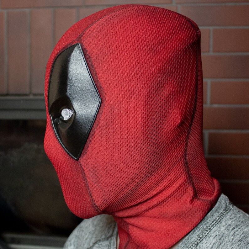 Deadpool Costume Cosplay Mask with Magnetic Eyes | Etsy