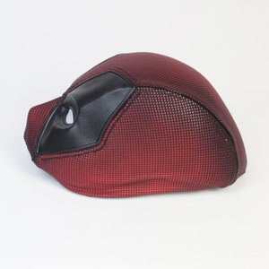 Deadpool Halfshell Costume Cosplay Mask With Screen Printed Fabric and ...