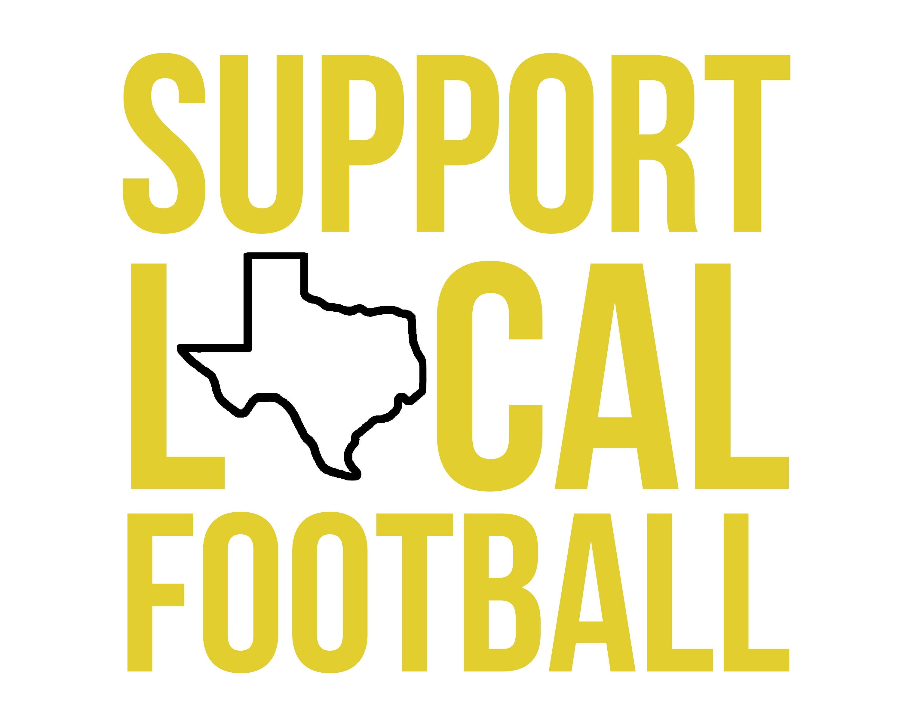 Support Local Football | Football SVG | Small Town Friday Night Lights ...