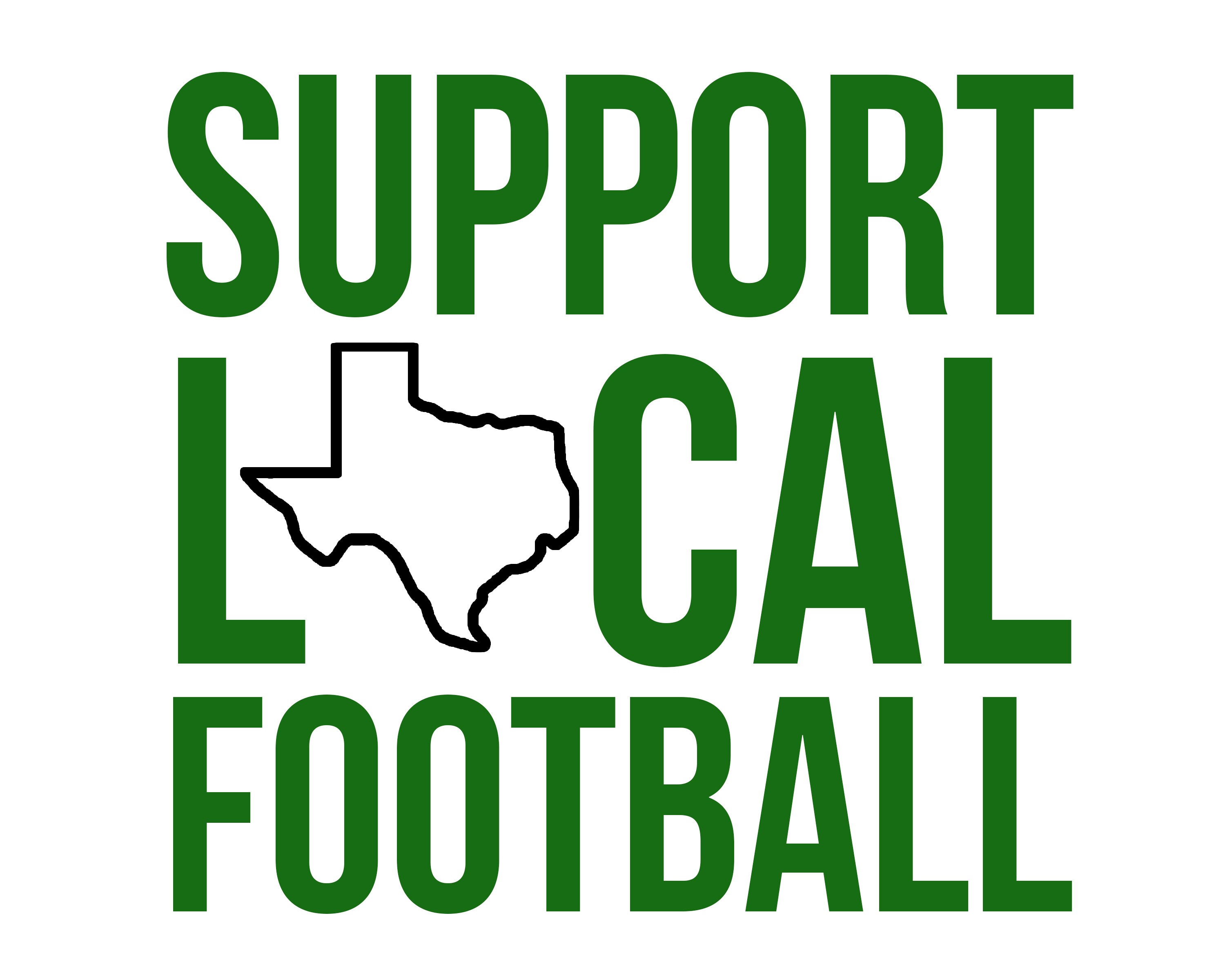 Support Local Football | Football SVG | Small Town Friday Night Lights ...