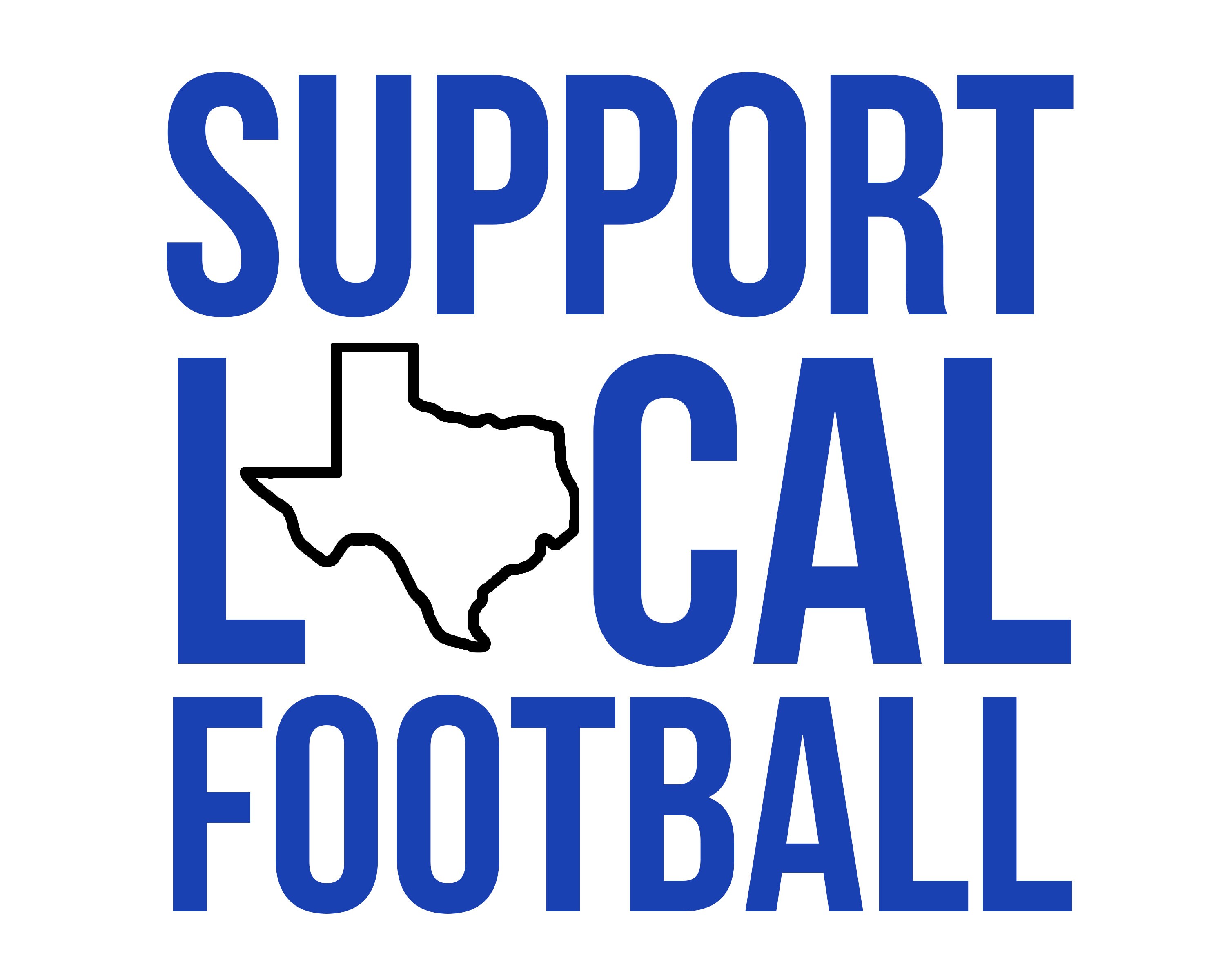 Support Local Football | Football SVG | Small Town Friday Night Lights ...