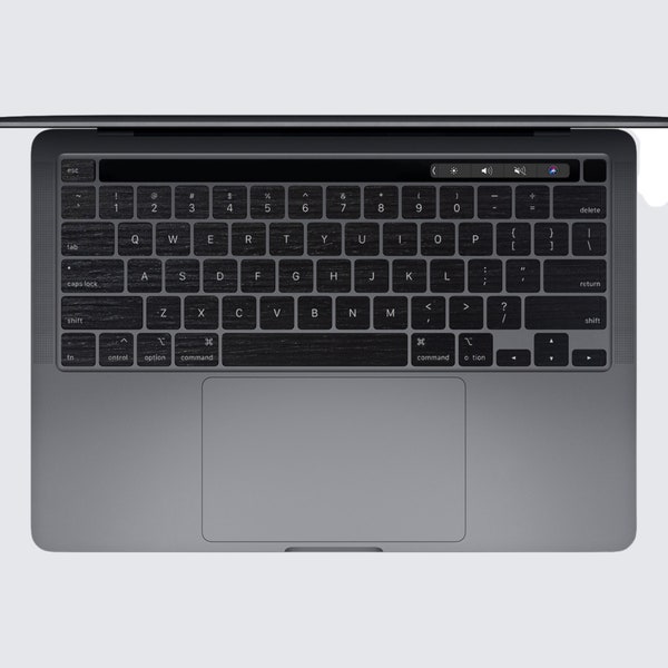 Black MacBook Air Keyboard Stickers - Etsy