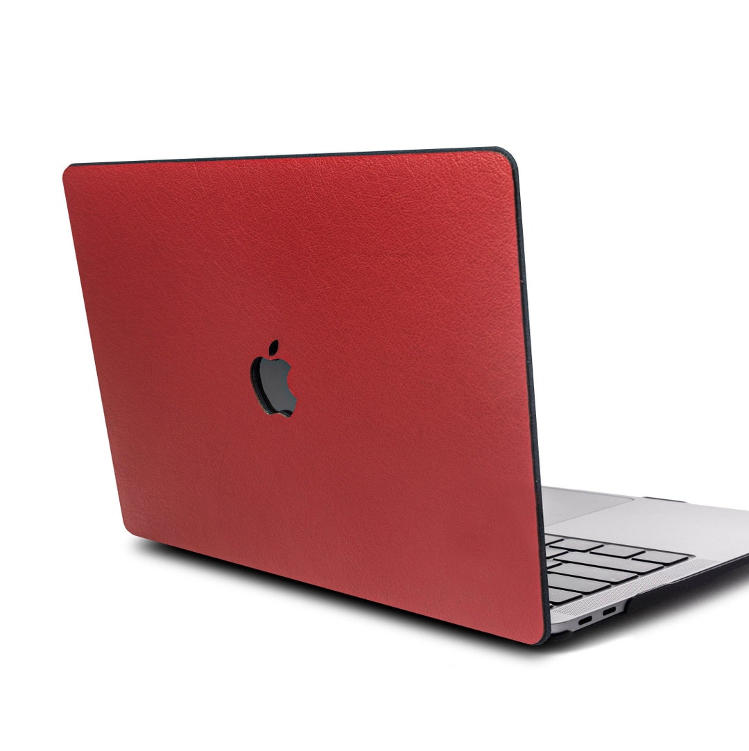 Real Leather MacBook Case MacBook Air MacBook Pro RED - Etsy