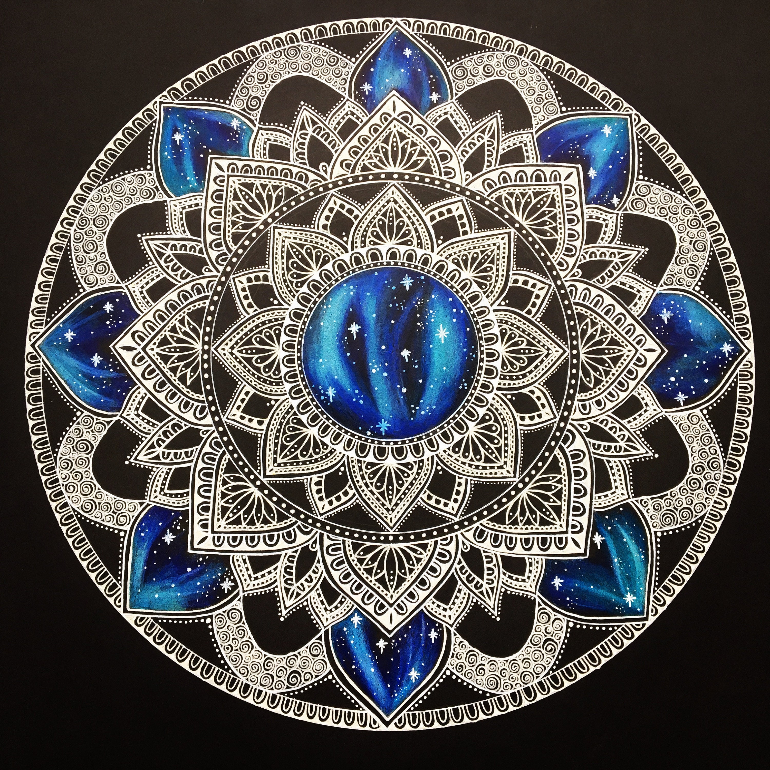 Galaxy Mandala | Etsy