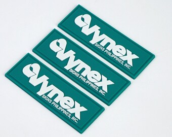 Rubber Logo Patch | Etsy