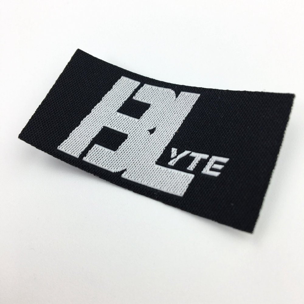 Iron on Woven Labels Text & Symbol Custom Iron on Woven | Etsy
