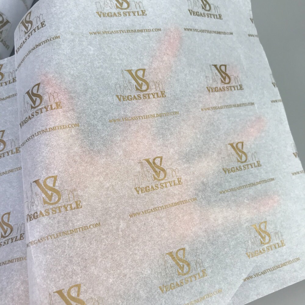 200pcs Branded Tissue Paper Custom Tissue Paper Printed | Etsy UK