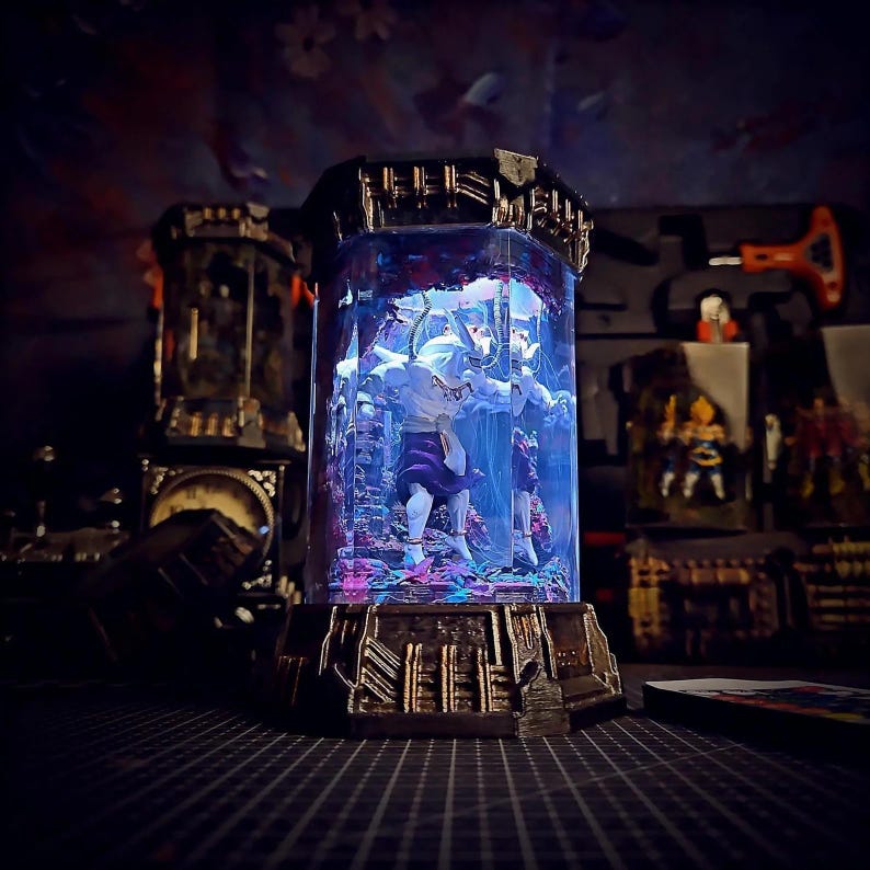 Jujutsu Kaisen Mahoraga Makora Healing Chamber Resin Lamp Anime ...