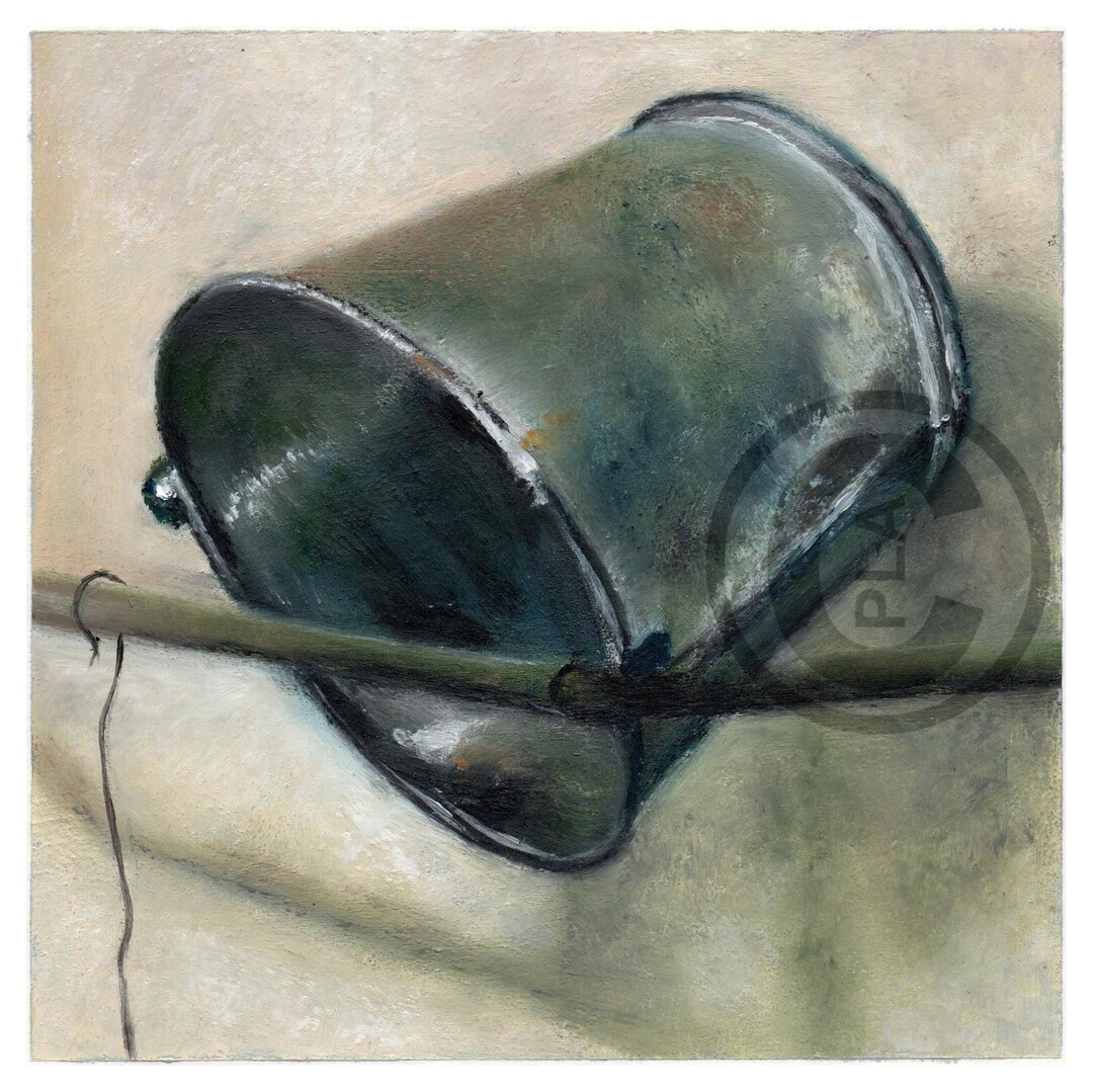 Wyeth's Bucket (from Spring Fed) - Original Oil Pastel Artwork - Etsy