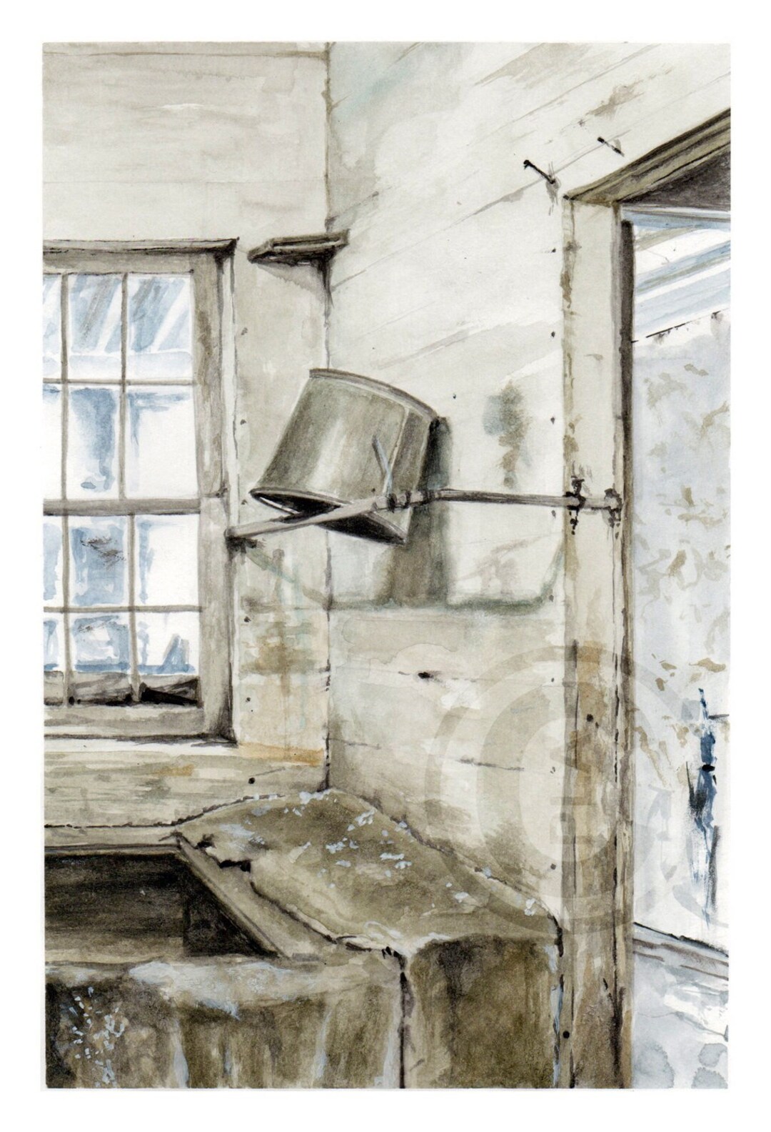 RESERVED FOR Pstzqn4f Detail From Spring Fed by Wyeth Original ...