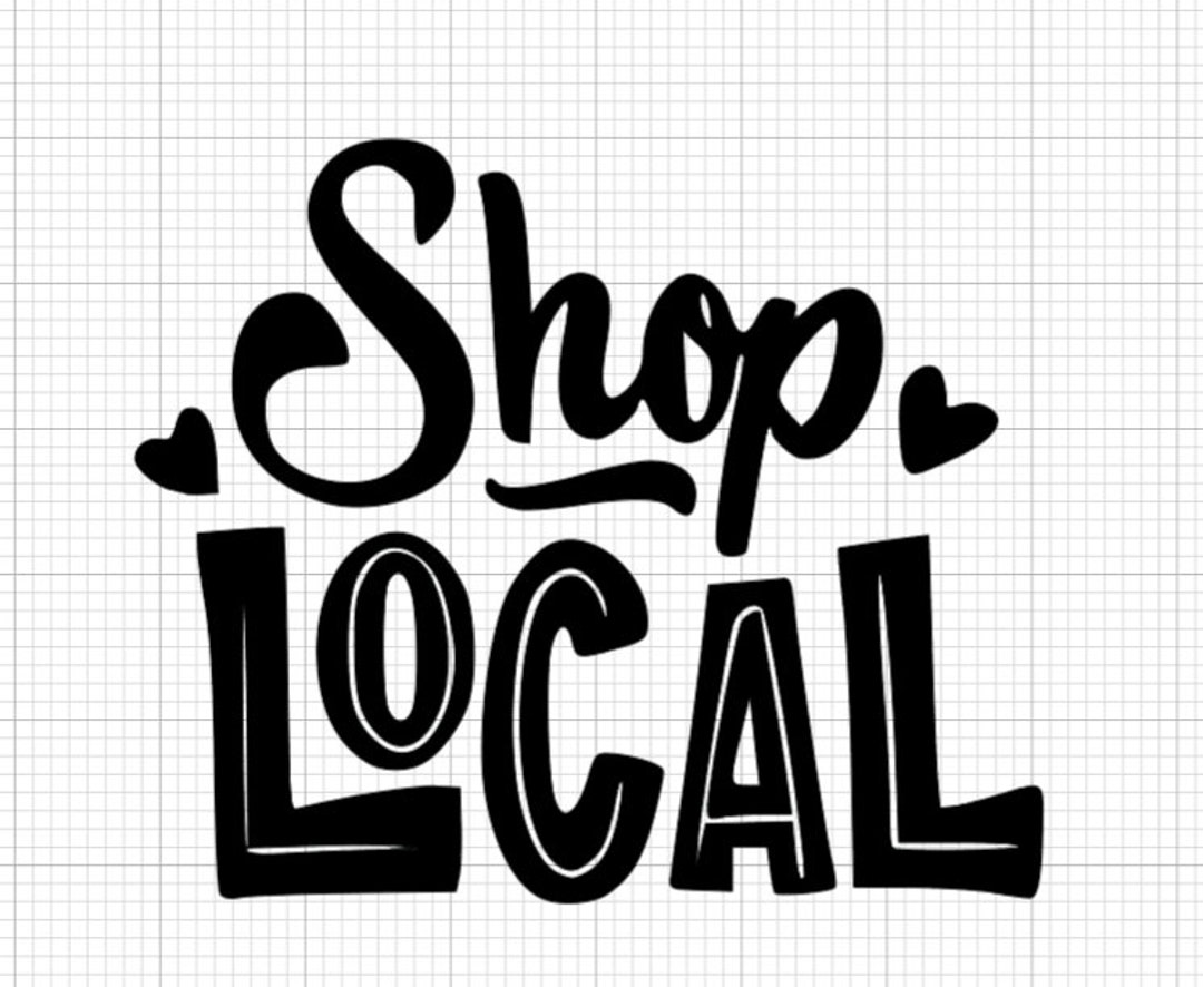 Shop Local Svg File - Etsy