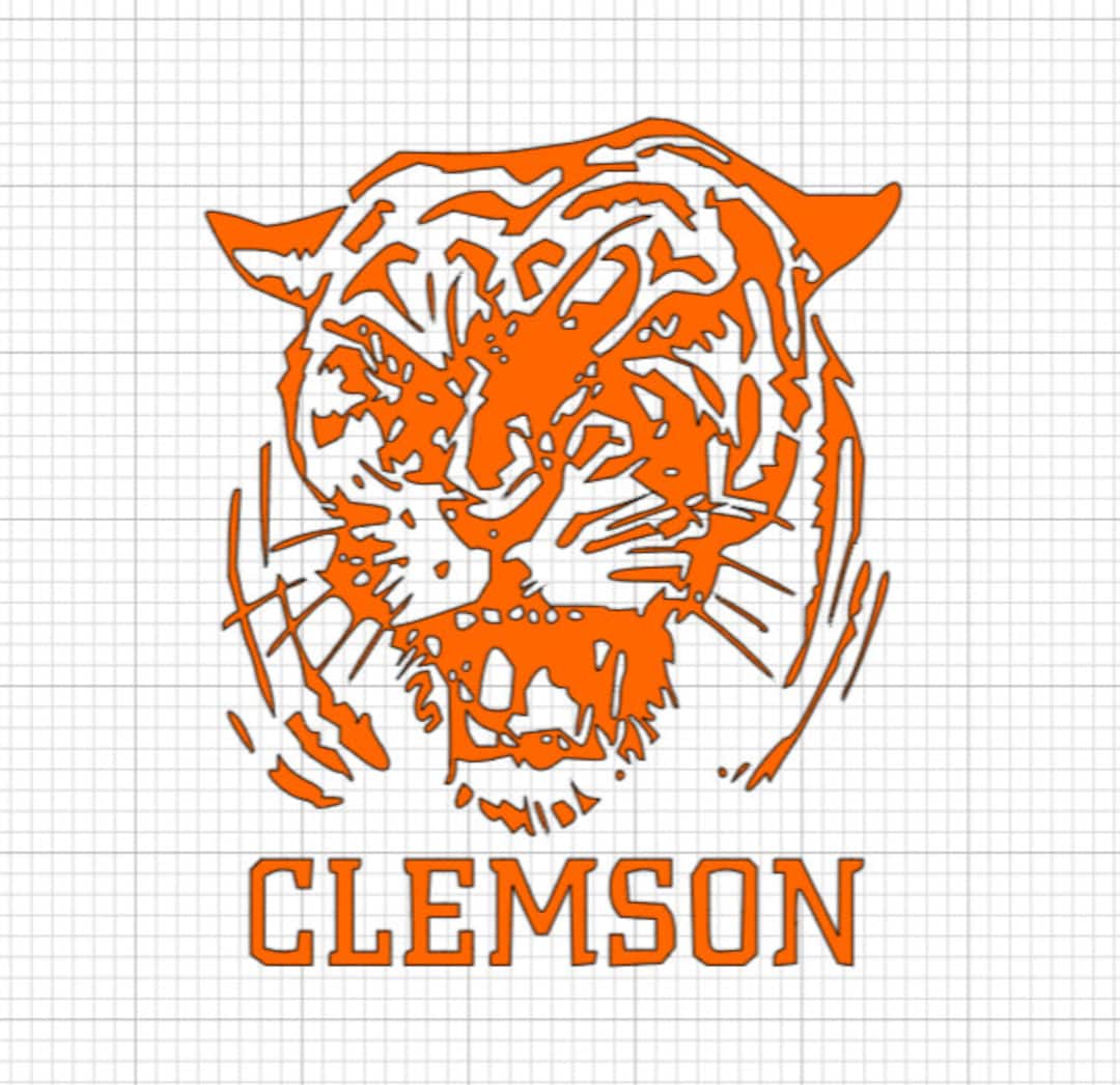 Clemson Tigers Svg File - Etsy