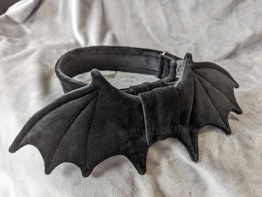 Bat Wing Mochi Bow And/or Collar Hand Made by Norsewolf Cosplay Costume ...