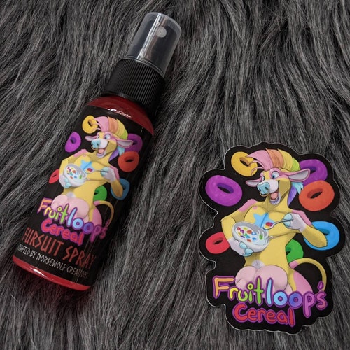 Fruitloop's Cereal Fursuit Spray 3 Sticker by - Etsy
