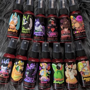 VALUE PACK Fursuit Sprays by Norsewolf Creations Costume Cosplay Plush ...