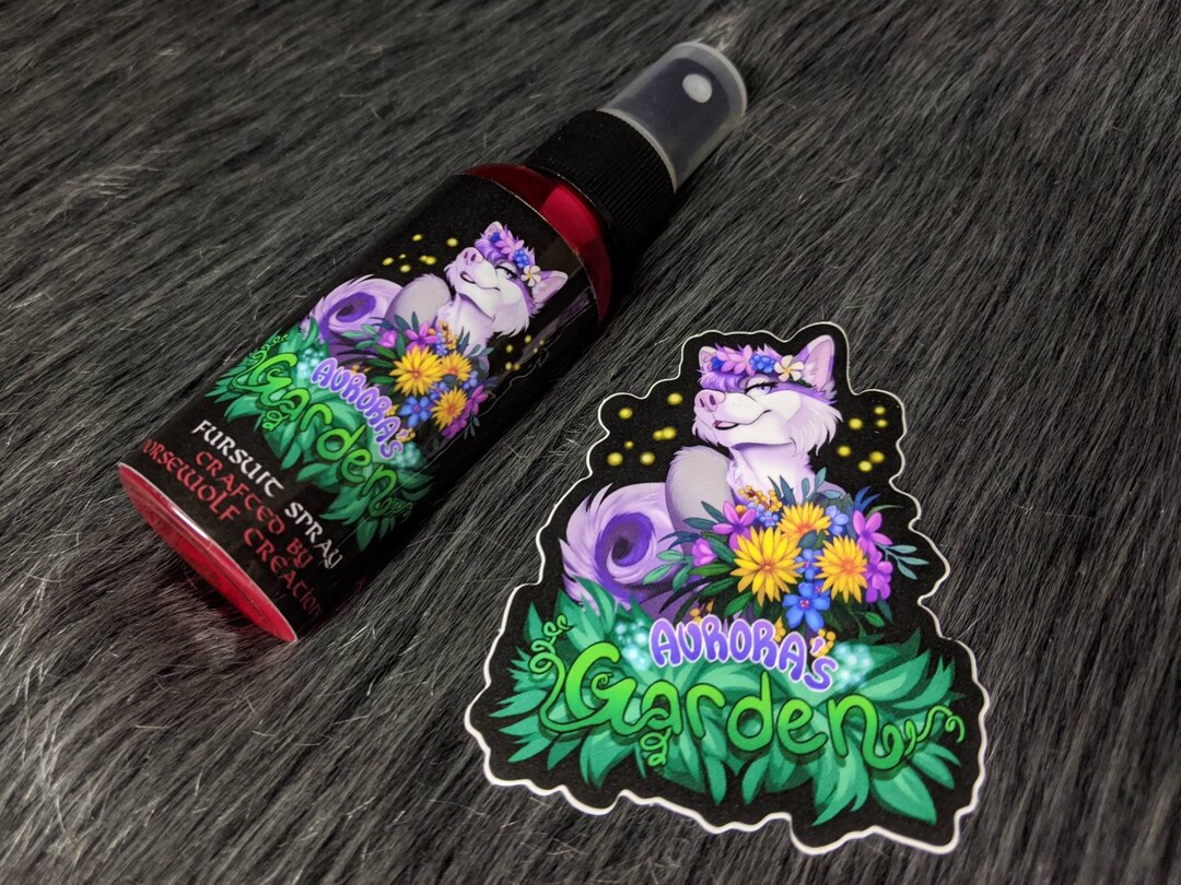 Aurora's Garden Fursuit Spray + 3" Sticker by Norsewolf Creations ...