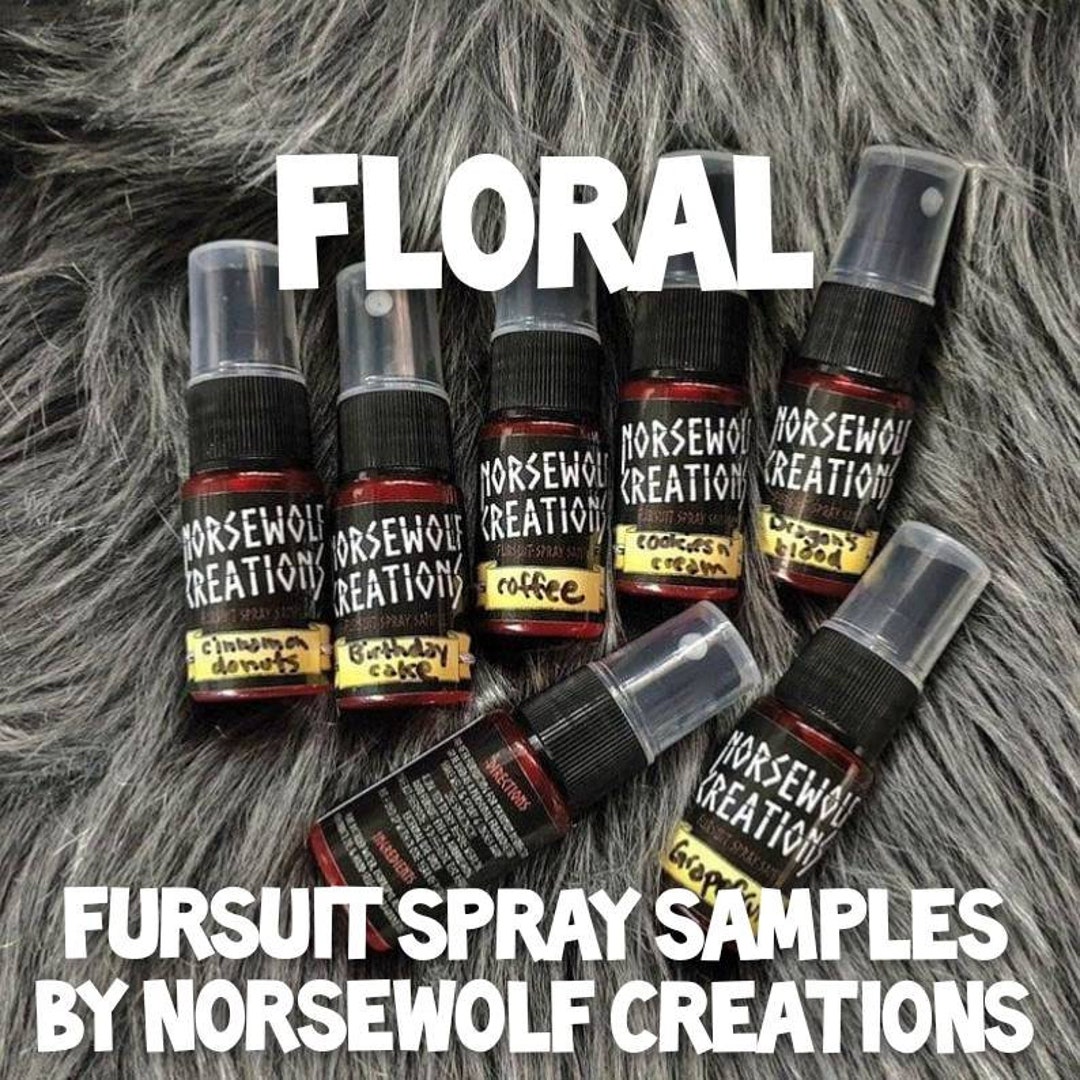 Floral 10ml Fursuit Spray Samples by Norsewolf Creations Costume ...