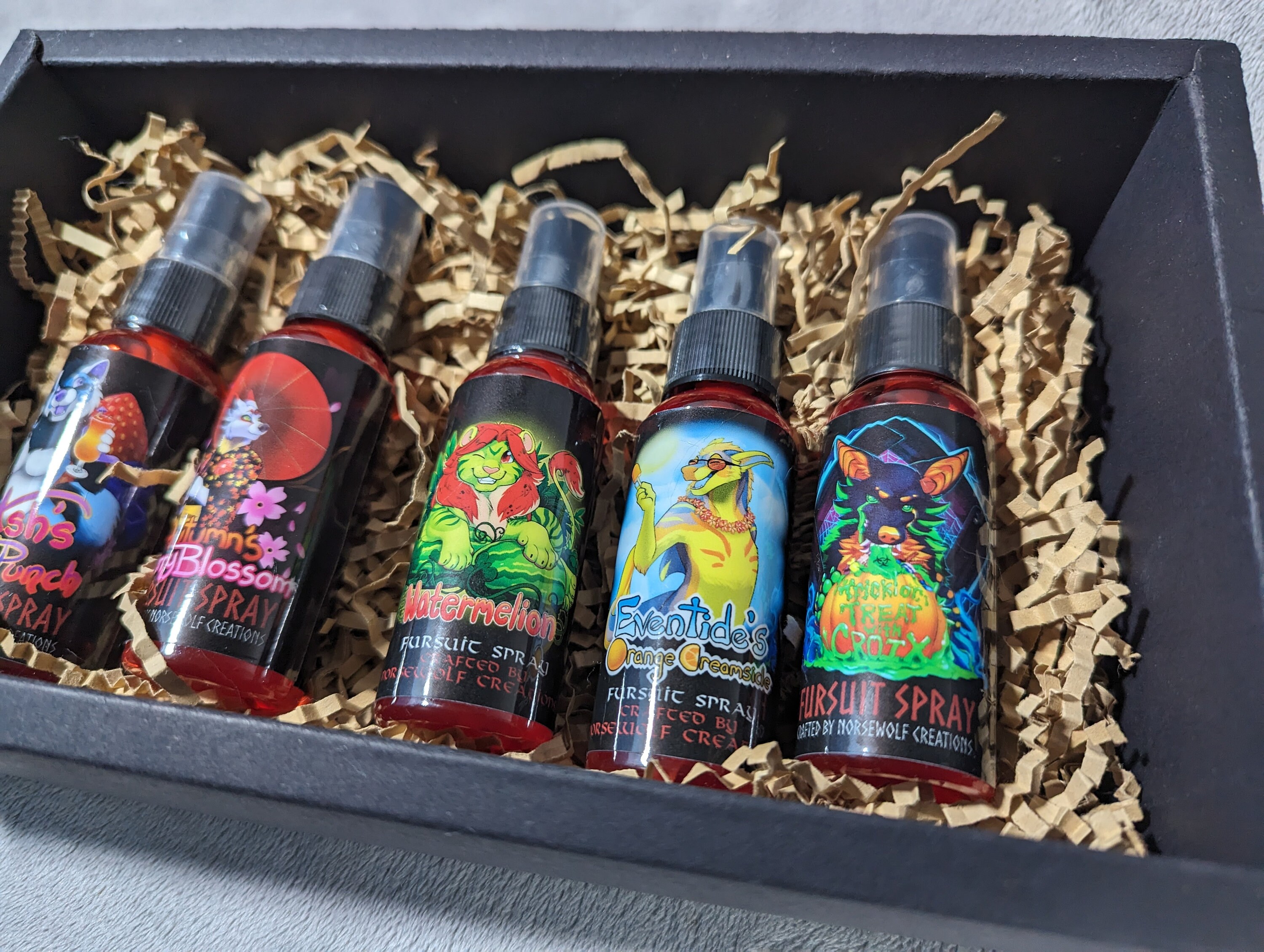 VALUE PACK Fursuit Sprays by Norsewolf Creations Costume Cosplay Plush ...