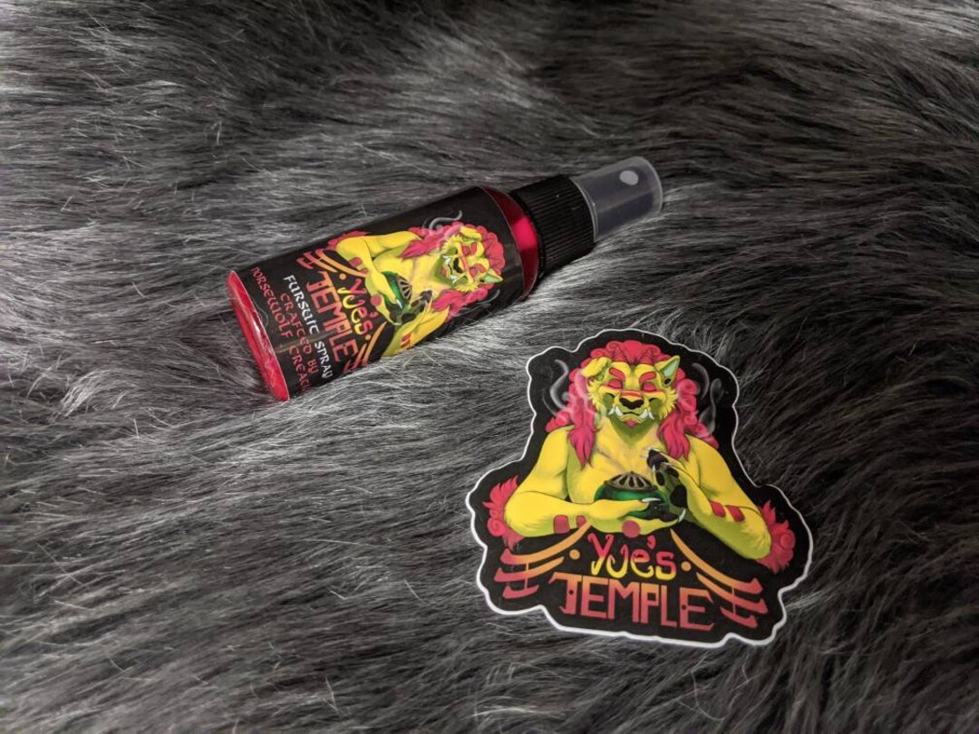 Yue's Temple Fursuit Spray + 3" Sticker by Norsewolf Creations Costume ...