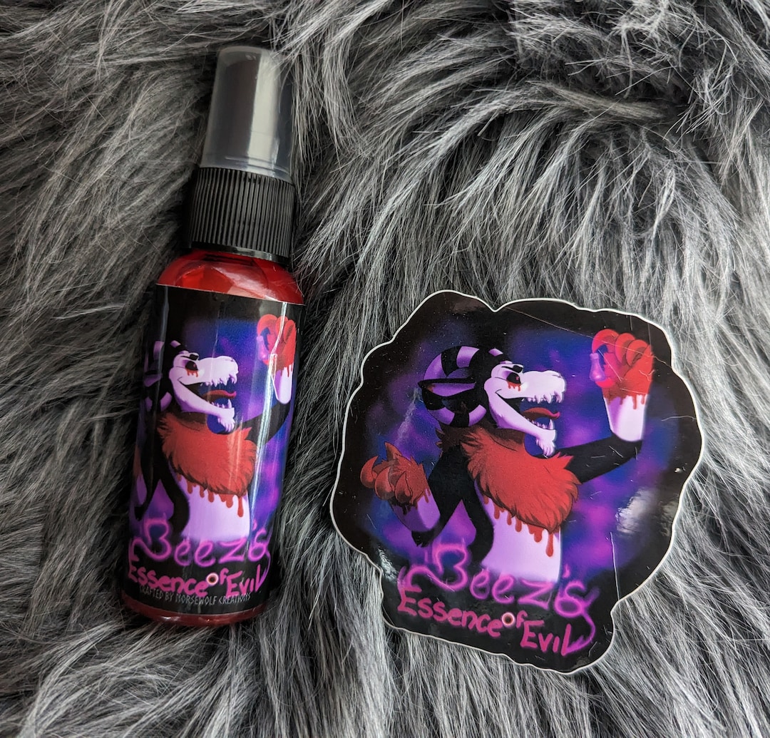 Beez's Essence of Evil Fursuit Spray + 3" Sticker by Norsewolf ...