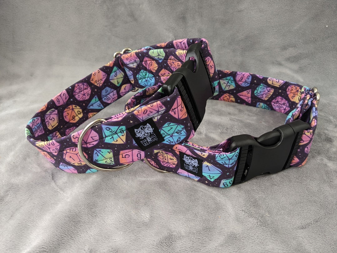 D20 DND DICE Collar Hand Made by Norsewolf Creations Pet Cosplay ...