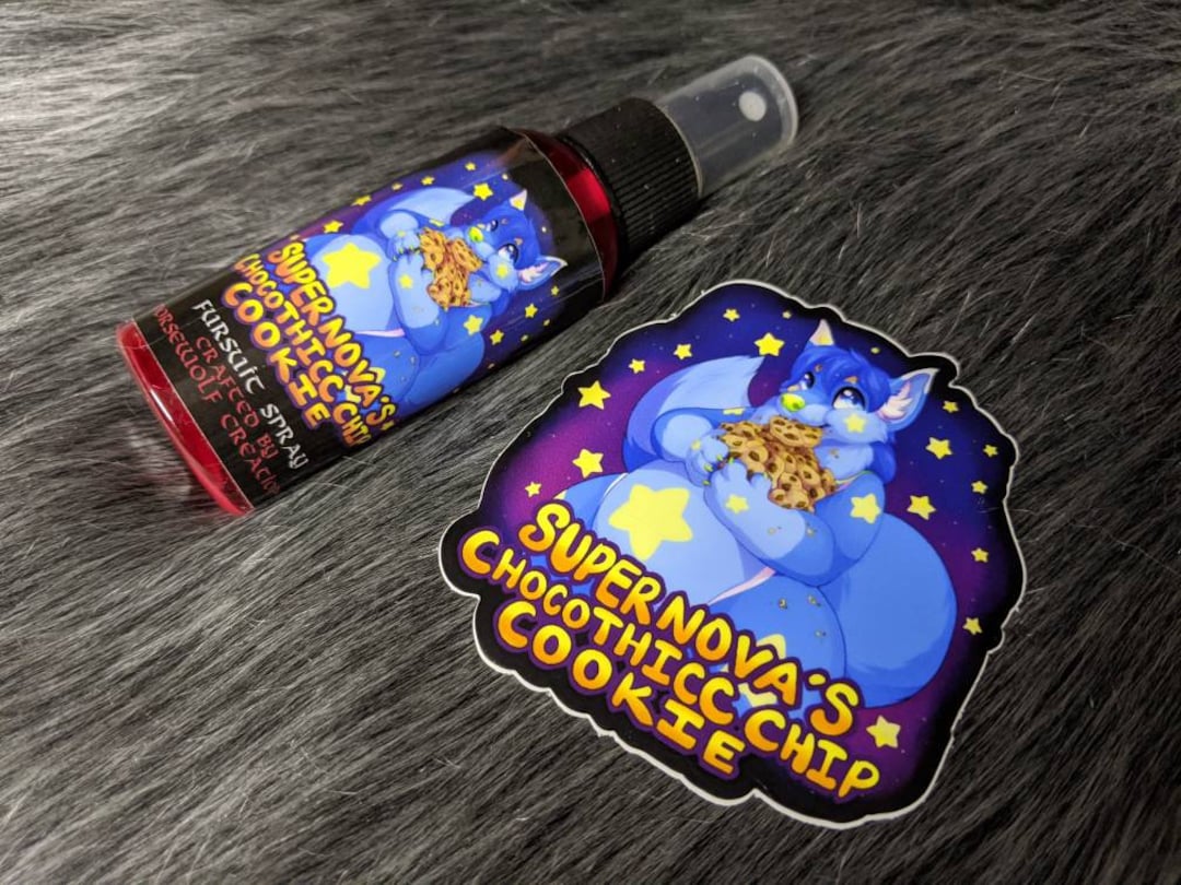 Supernova's Chocothicc Chip Cookie Fursuit Spray + 3" by Norsewolf ...