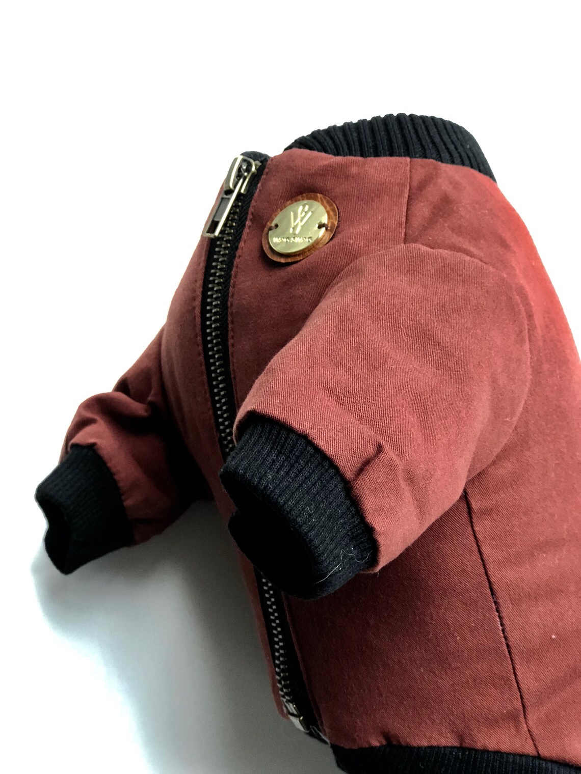 Dog Flight Jacket Red | Etsy