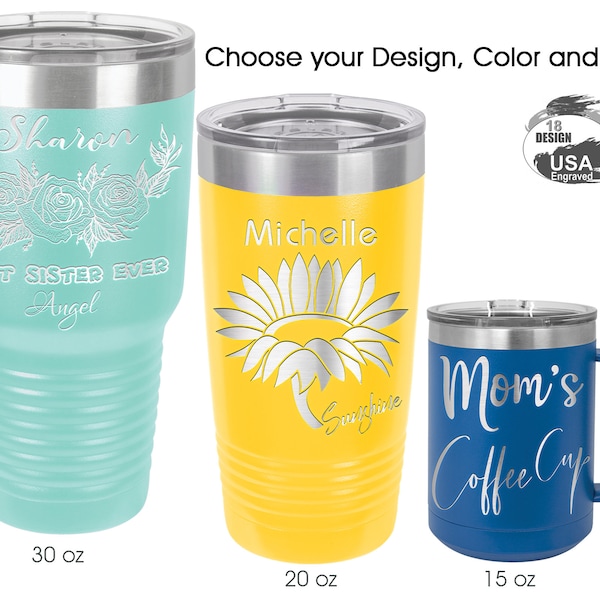 Personalized Insulated Tumbler - Etsy