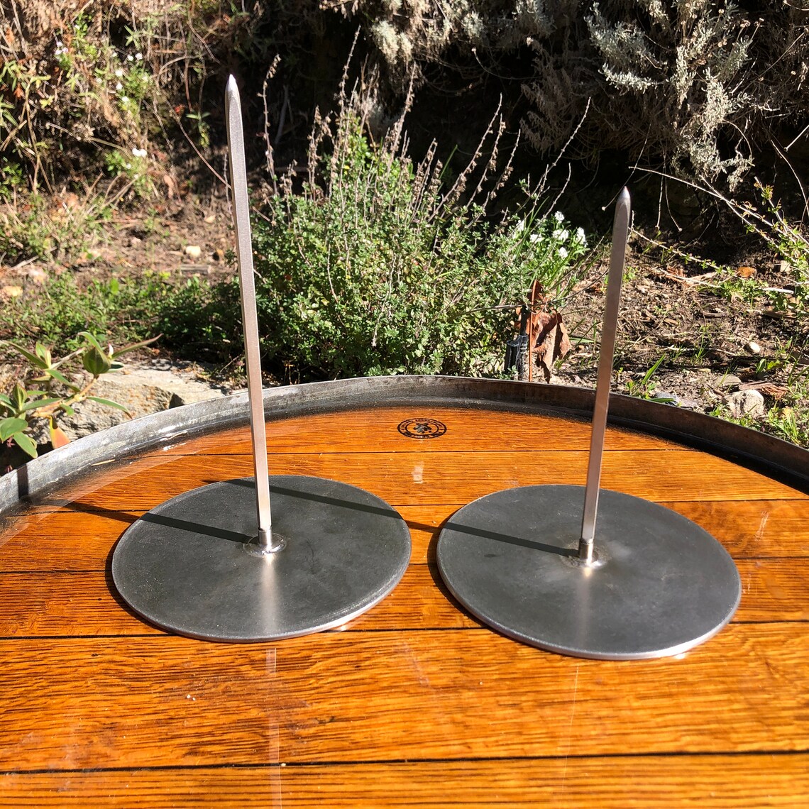 The Cowboy Spike Vertical BBQ Skewer stainless steel | Etsy