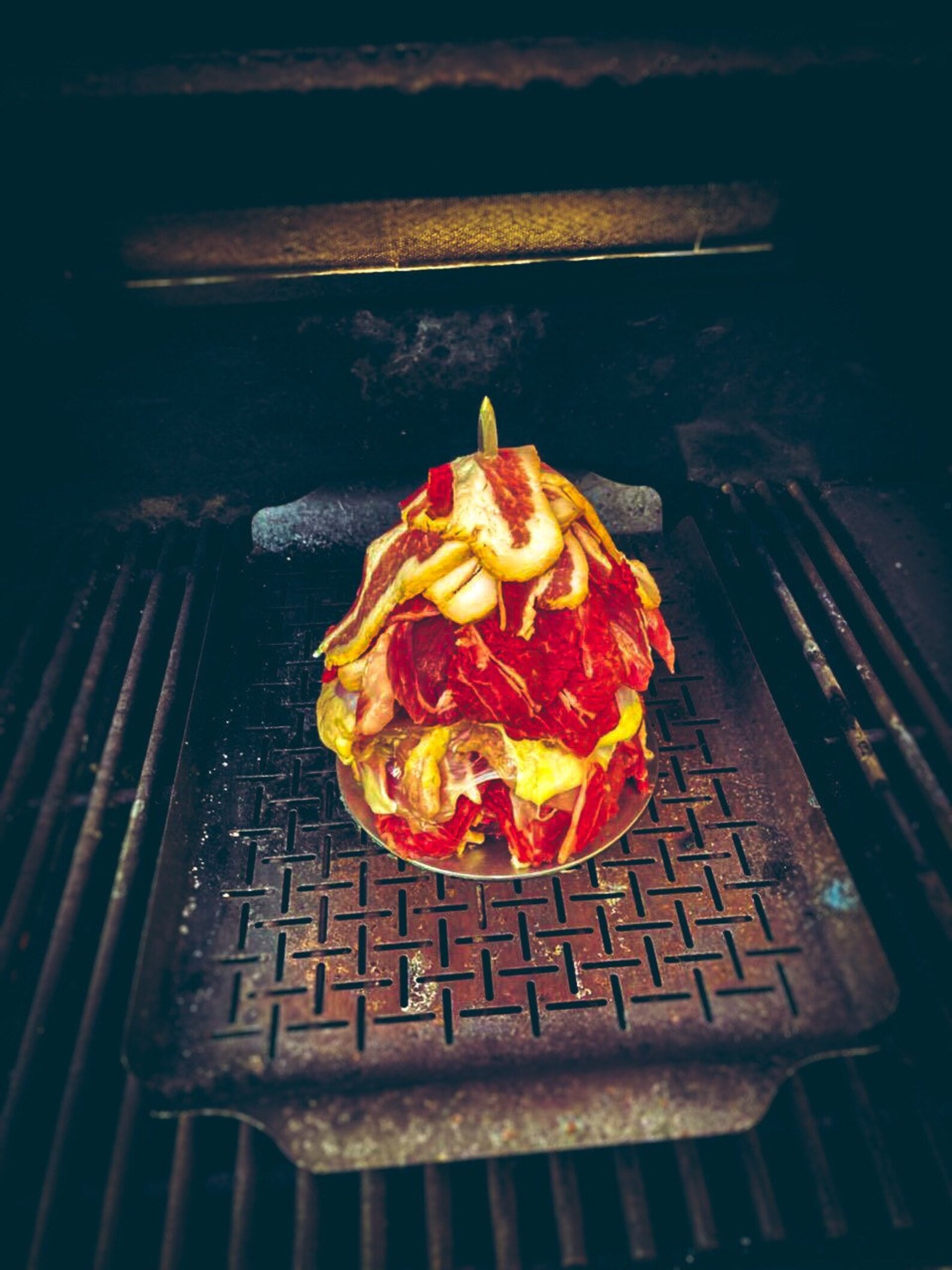 The Cowboy Spike Vertical BBQ Skewer Threaded Stainless - Etsy