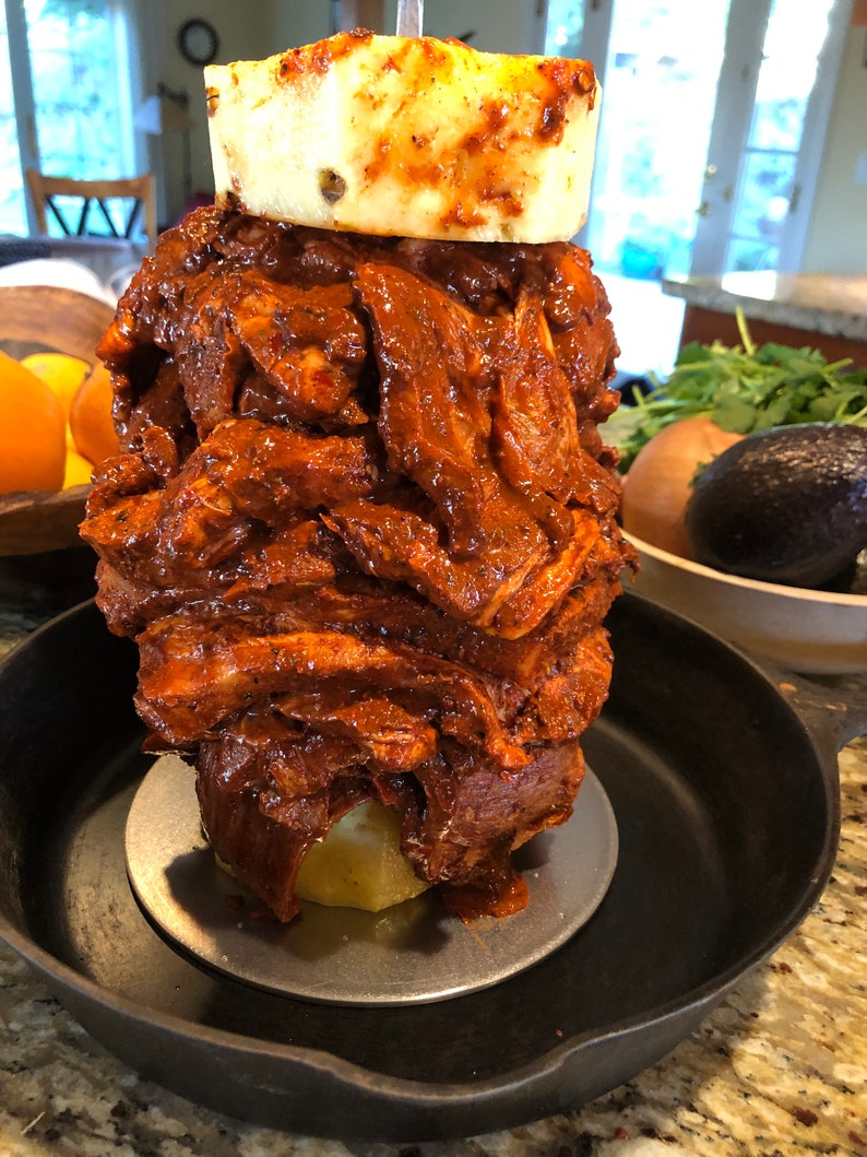 The Cowboy Spike Vertical BBQ Skewer Threaded Stainless - Etsy