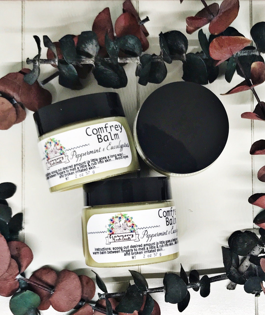 Comfrey Balm Choose Your Fragranceherbal Balm Comfrey Salve Comfrey ...