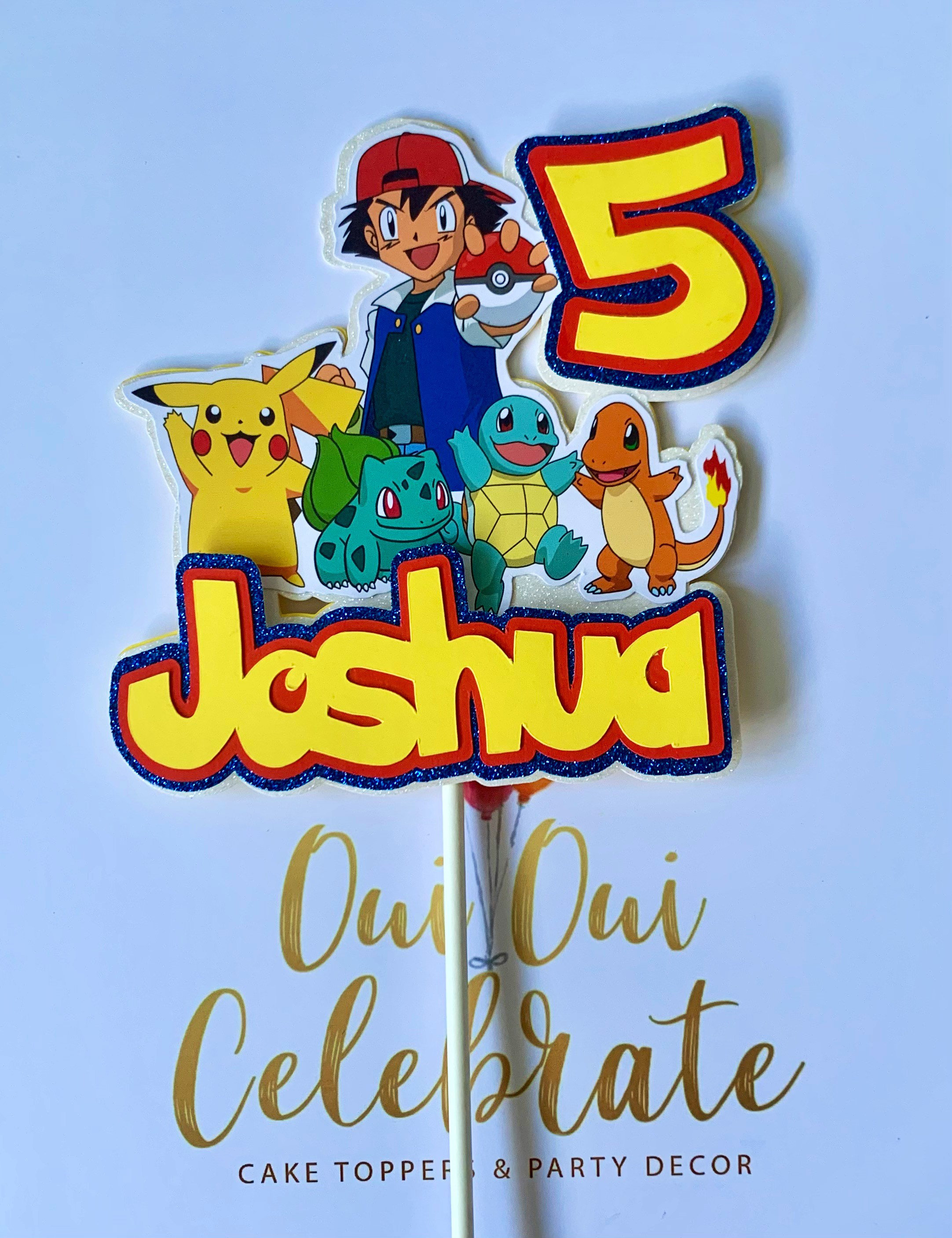 Pokemon Cake Topper Pikachu Digital File Pokemon Png Norway, 48% OFF