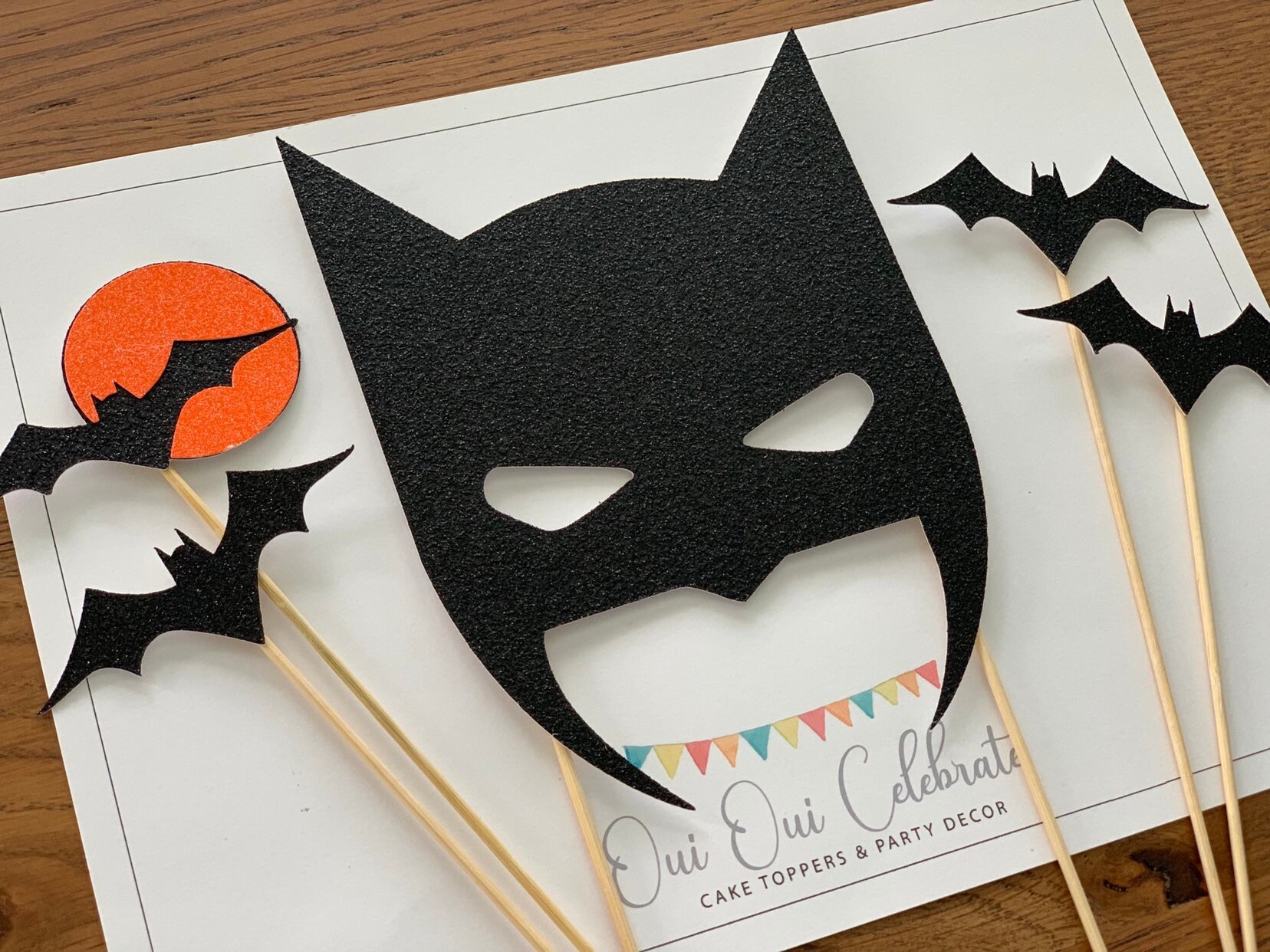 Batman Superhero Cake Topper Bats Batman Cake Topper Super - Etsy Australia