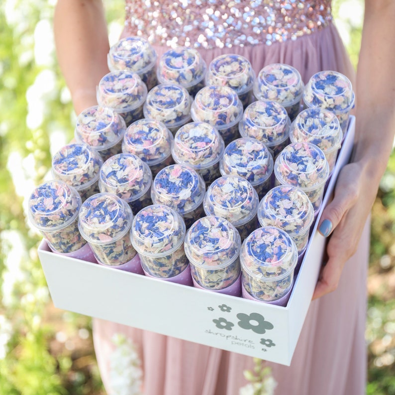 Wedding Confetti Poppers Confetti Pops Biodegradable - Etsy UK