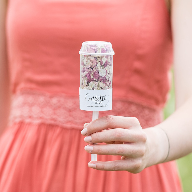 Wedding Confetti Poppers Confetti Pops Biodegradable - Etsy