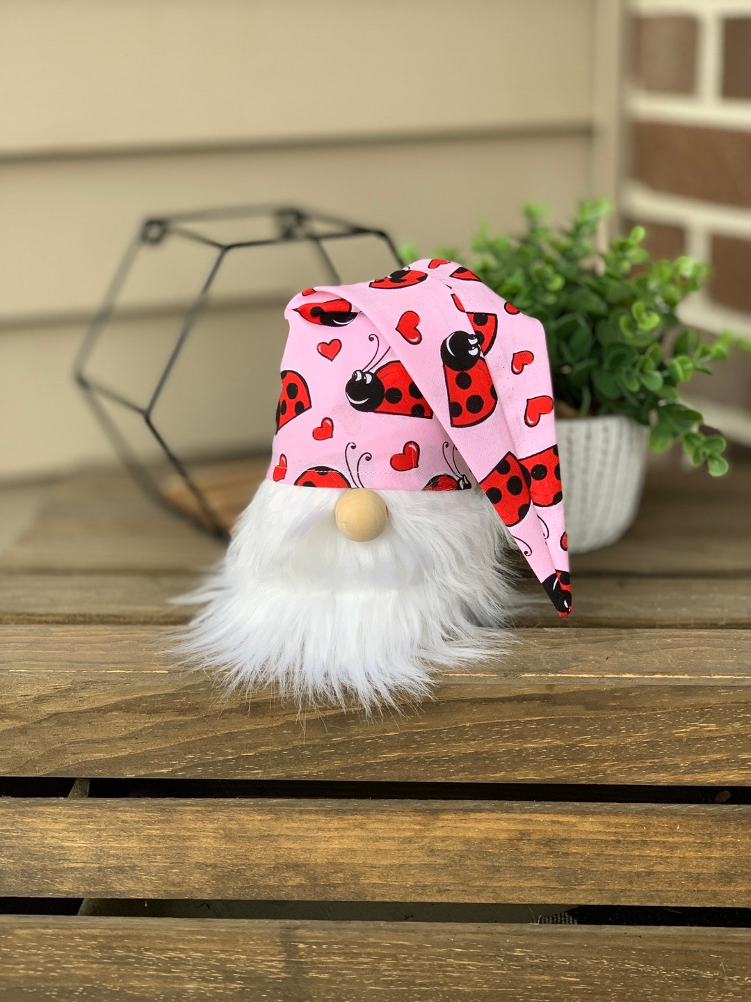 Bug the Ladybug Gnome | Gnome | Valentines Decor | Love Decor | Love ...