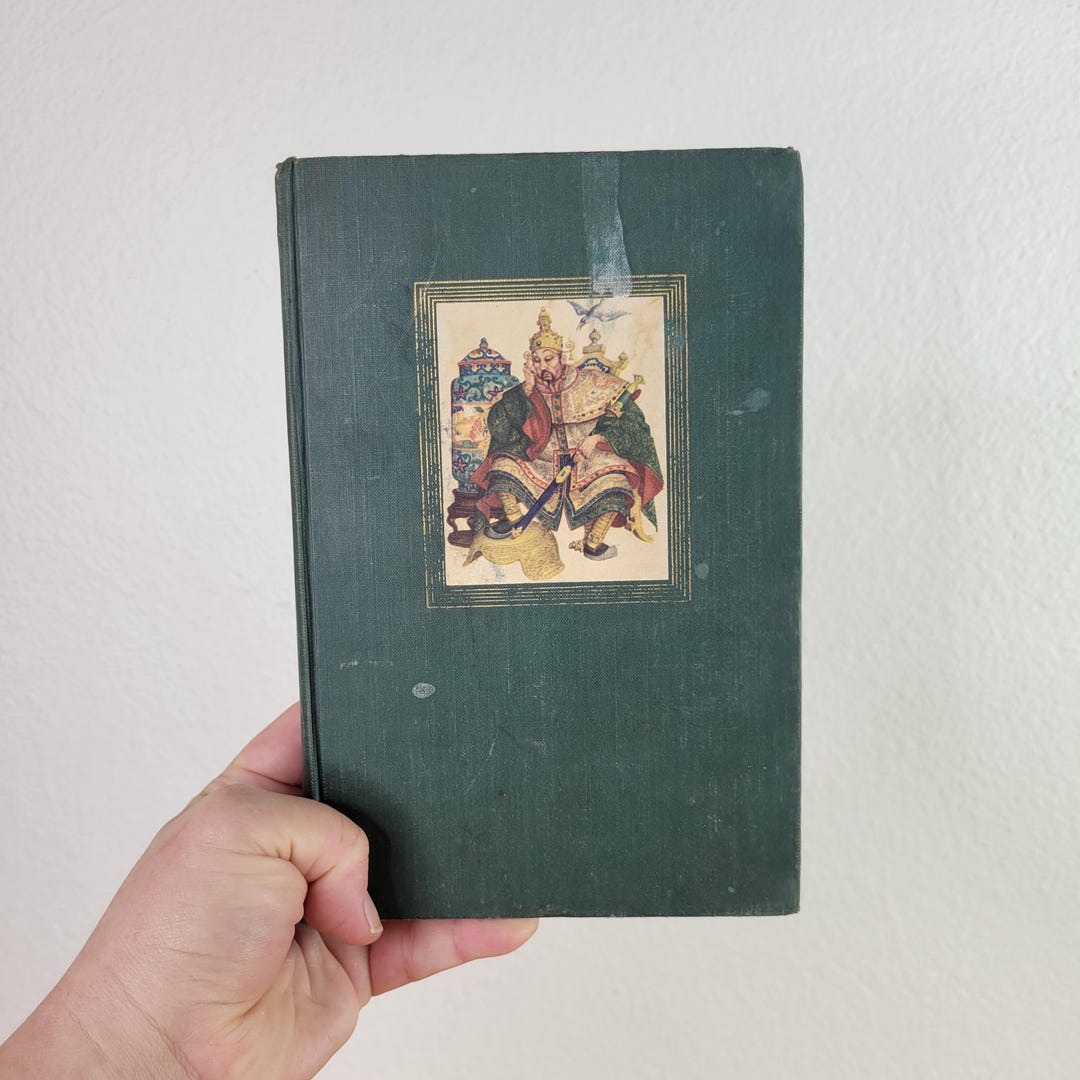 Hans Anderson Fairy Tales Hardcover Vintage Green Book 1948 Printing - Etsy