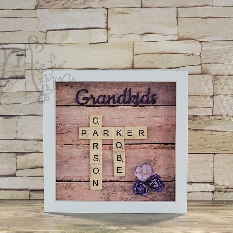Scrabble Frame - Etsy UK