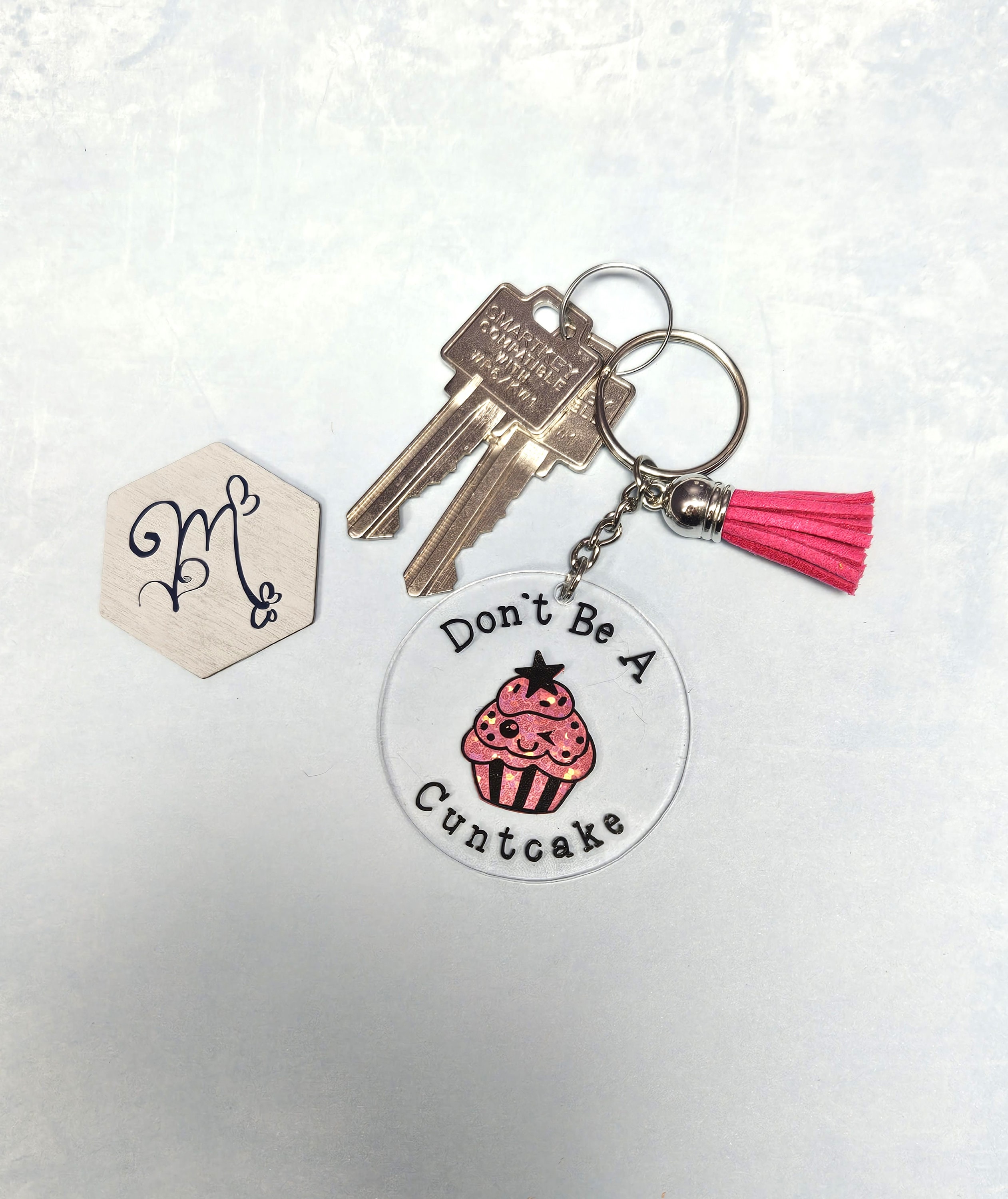 Rude Keychain, Acrylic Keychain, Gift for Friend, Cunty Gift, - Etsy