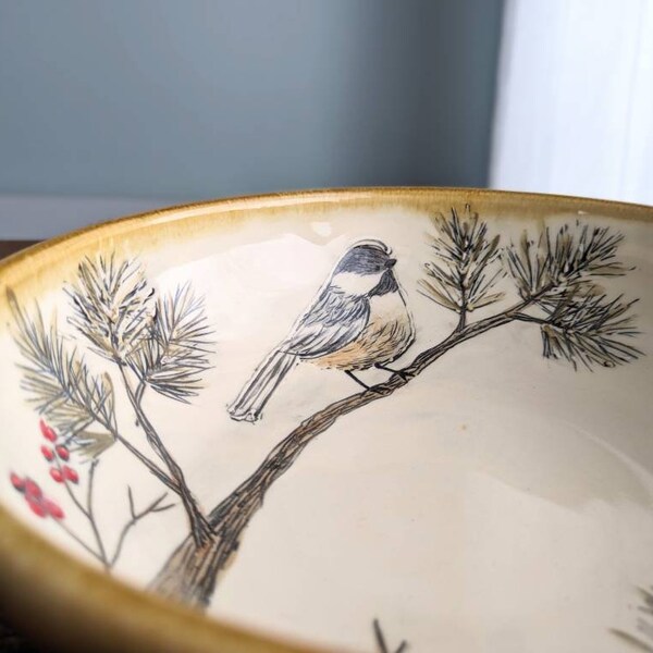 Ceramic Bird Bowl - Etsy