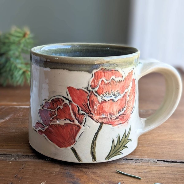 Decorated Mug - Etsy