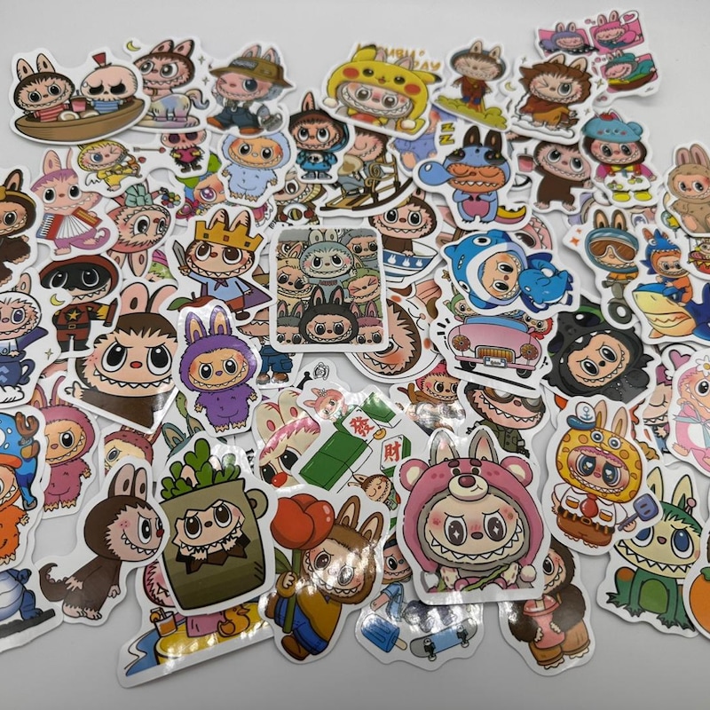 Labubu Stickers - Etsy