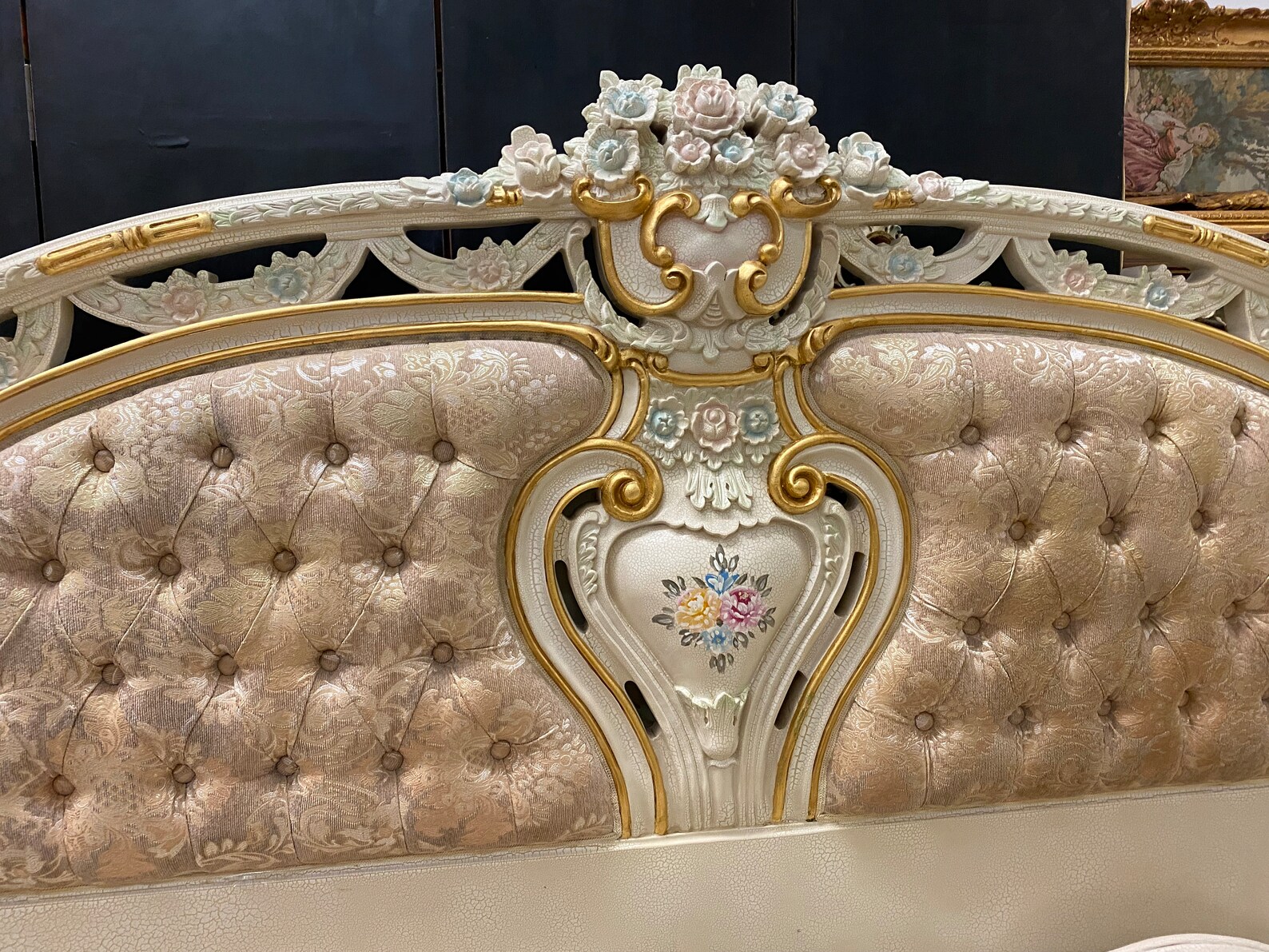 Italian Baroque Rococo King Bed - Etsy