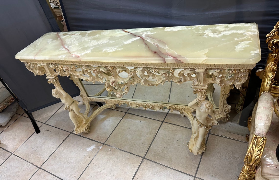 Antique SILIK Italian Rococo Baroque Angels Cherubs Babies Putti ...